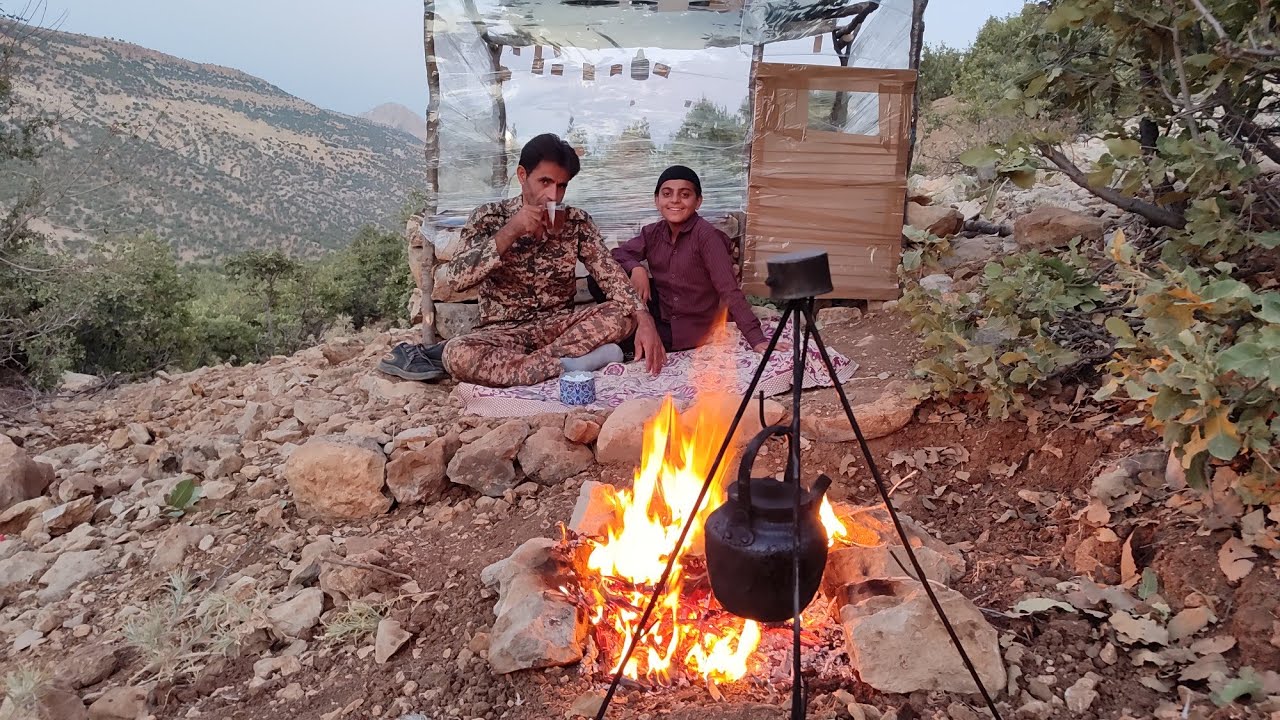 Building a very beautiful and safe shelter..... - YouTube
