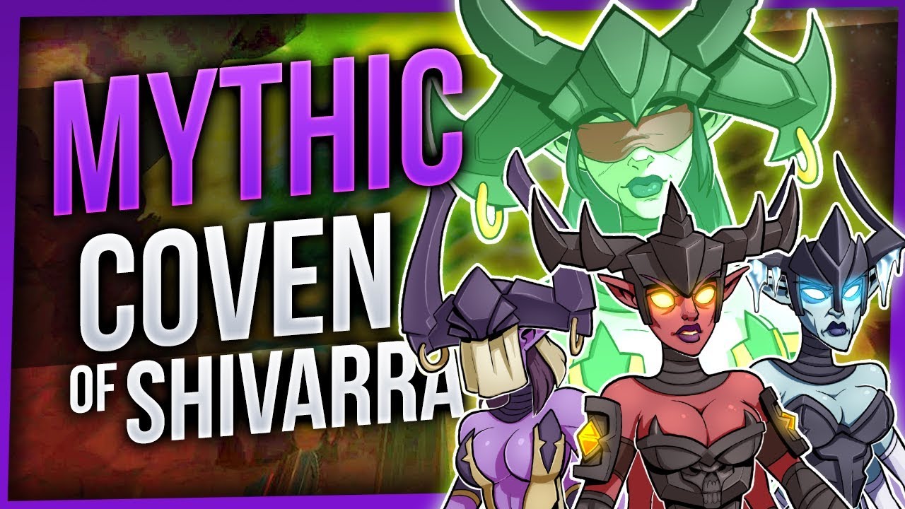 Coven of Shivarra | Mythic Antorus the Burning Throne | EleShaman [WoW ...