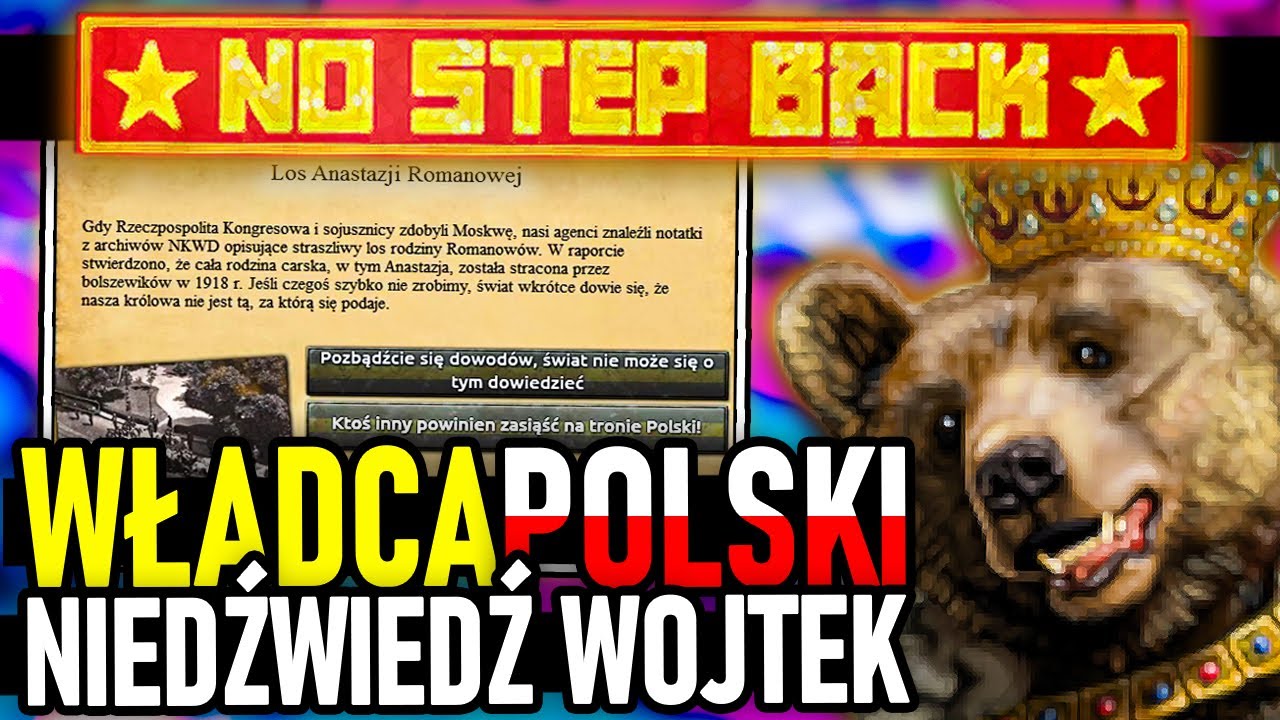 NIEDŹWIEDŹ WOJTEK KRÓLEM POLSKI? TAJNA SCIEŻKA W NO STEP BACK! - HEARTS ...