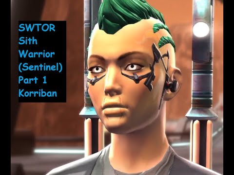 SWTOR # Gameplay Sith Warrior (Sentinel) - YouTube