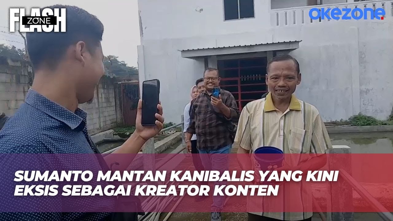 Sempat Bikin Geger, Sumanto Kini Eksis Jadi Kreator Konten Mukbang | Flash Zone - YouTube