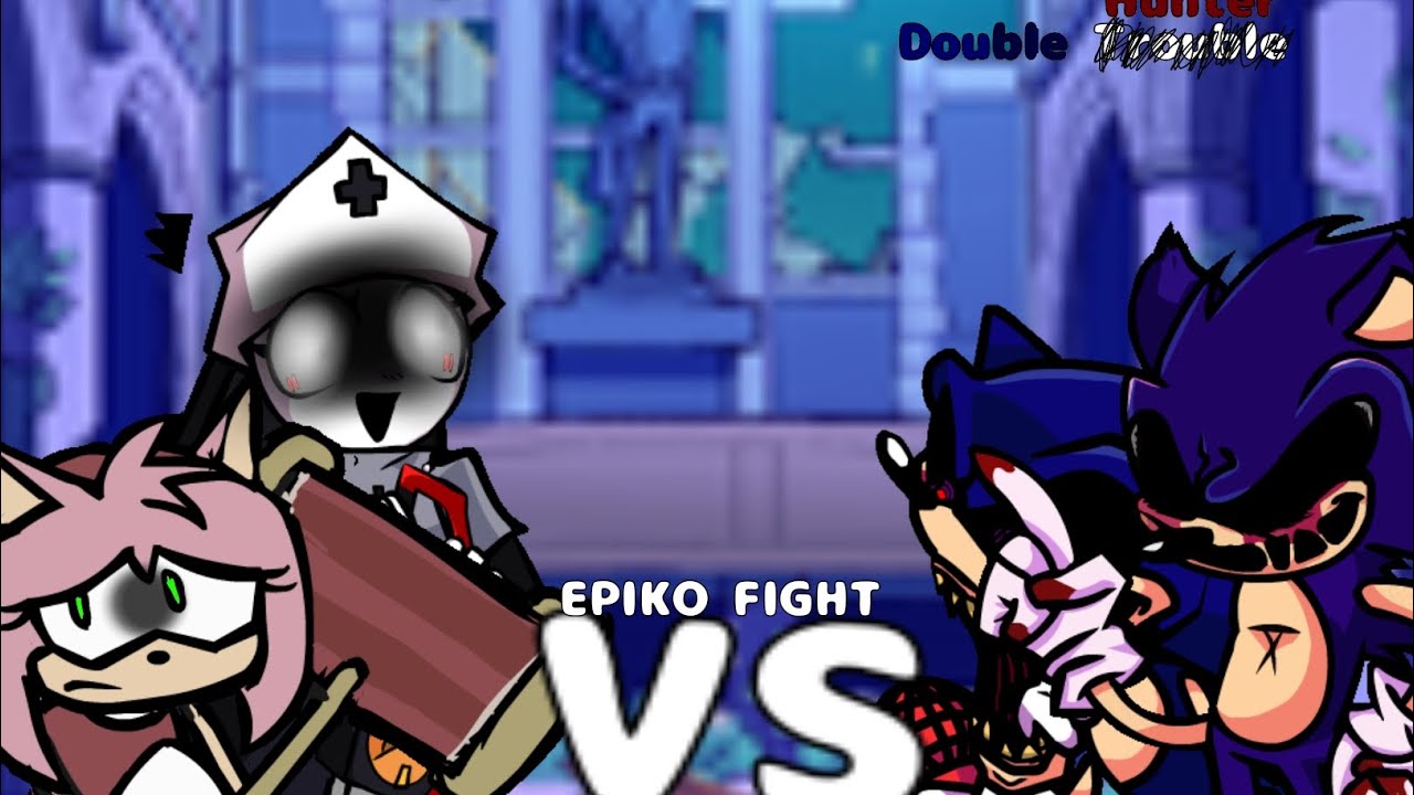 Double /////// Hunter (Bloopers) Sonic Vs taki fnf - YouTube