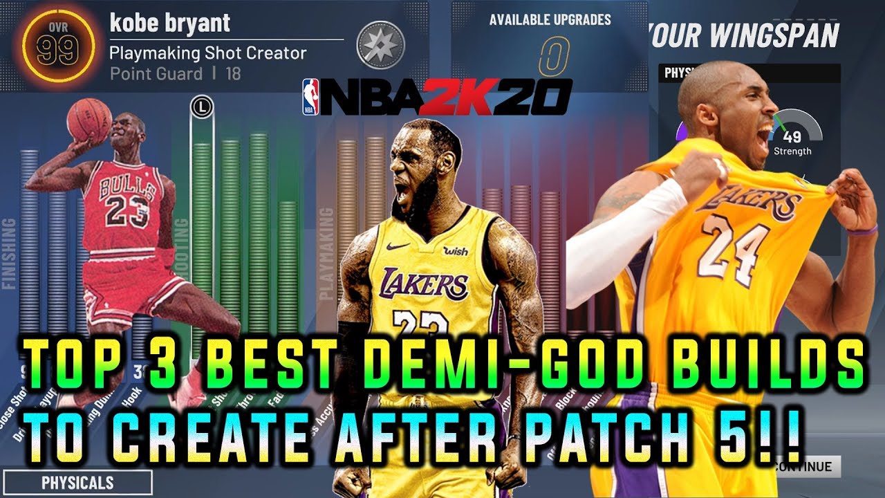 The Top 3 Best Builds In NBA 2K20! Most OverPowered Broken Archetypes ...