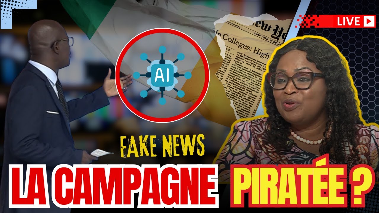 FAKE NEWS par IA : La campagne ivoirienne est MANIPULÉE ! (Attention ...