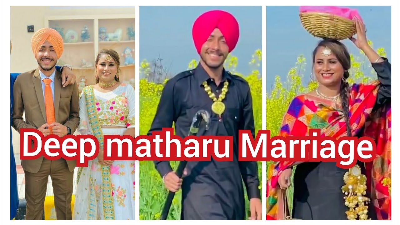 Deep Matharu Marriage Date Reveal !! Deep Matharu ! Deep matharu DA Vya ...