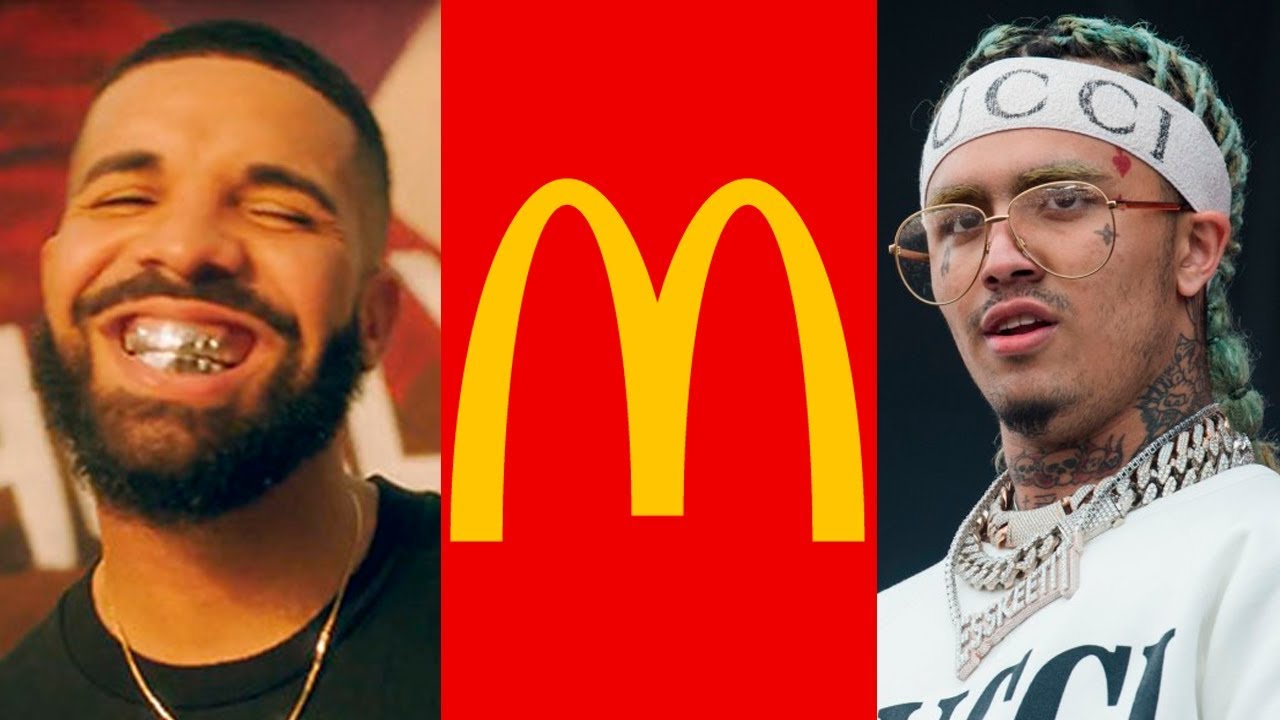 DRAKE DOA 20 MIL DÓLARES no MC DONALDS, LIL PUMP e LADY GAGA, BHAD ...