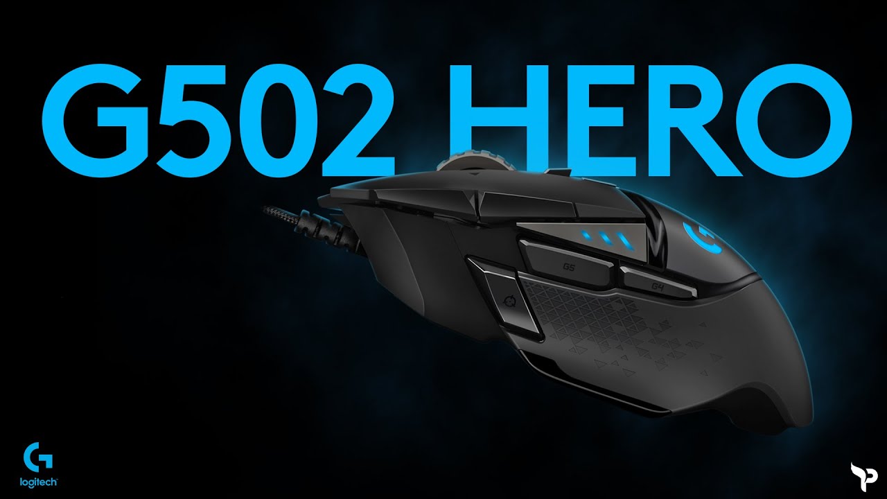 Logitech G502 HERO Gaming Mouse Unboxing - YouTube