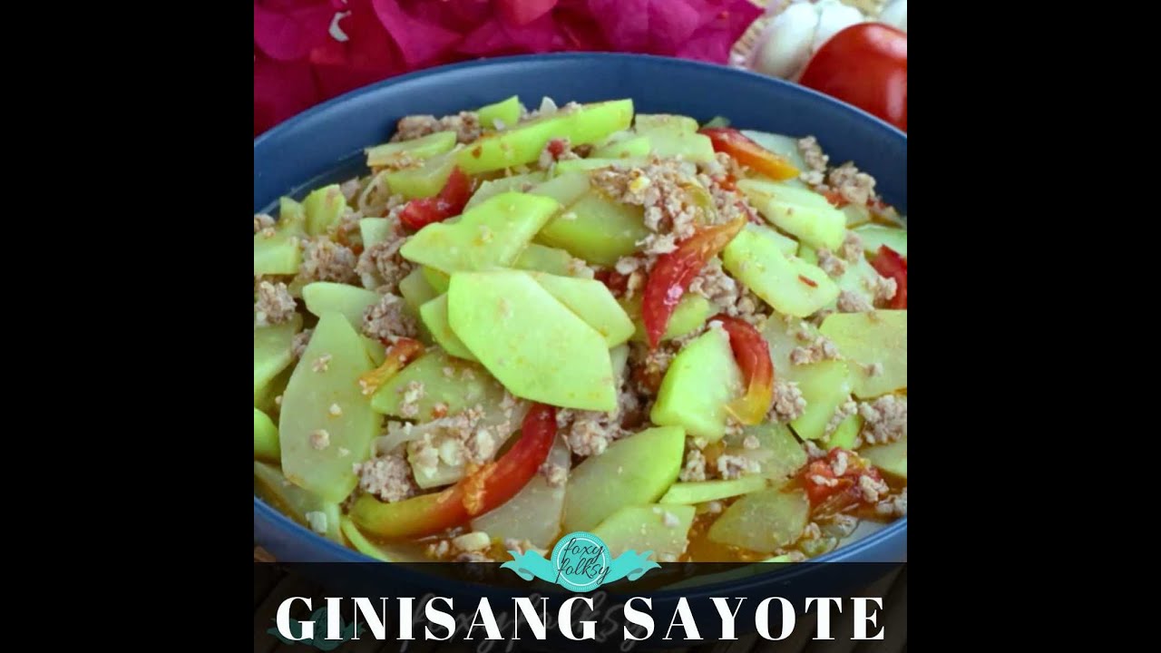 Ginisang Sayote Recipe | Simple, Healthy Filipino Ulam - YouTube