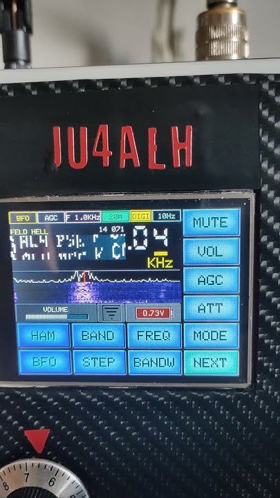 Si4735 - Si4732 V 4.16 Air by B. Binns - decoder CW - decode for FeldHell ( Hellschreiber) - YouTube