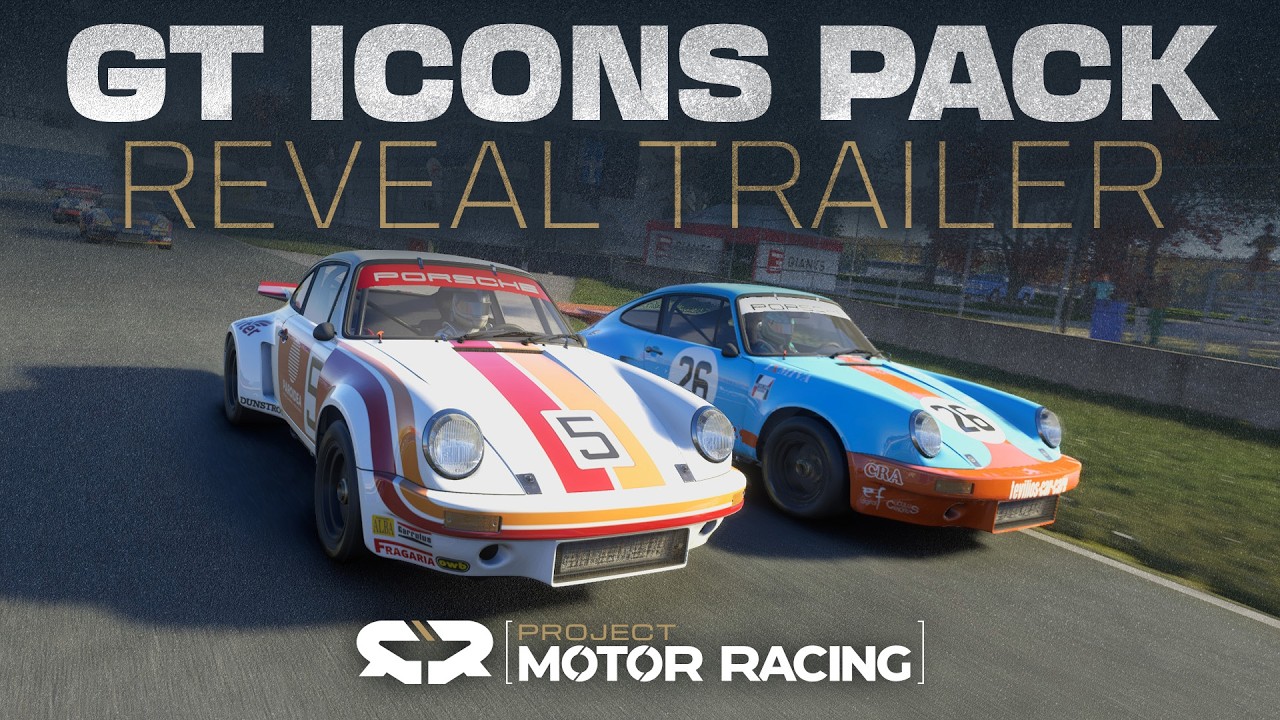 Project Motor Racing kündigt das „GT Icons Pack“ auf der SimRacing Expo ...