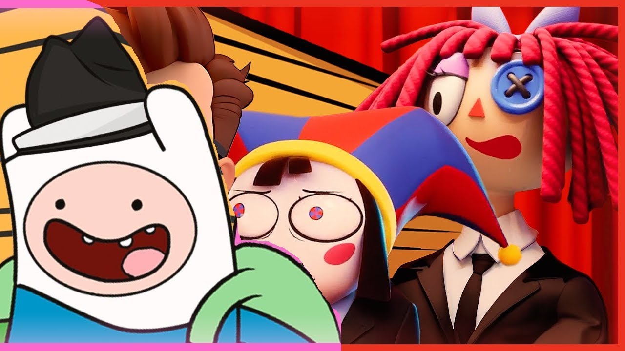 Adventure Time and THE AMAZING DIGITAL CIRCUS Coffin Dance Mashup ...