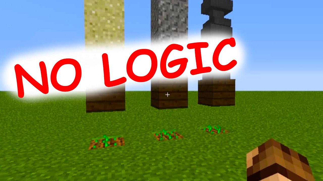 MINECRAFT LOGIC - YouTube
