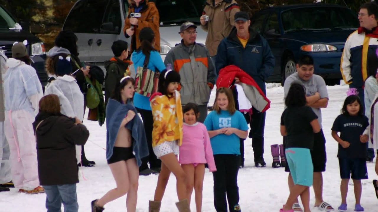 Prince Rupert Rotary Club Polar Bear Swim 2010 - YouTube