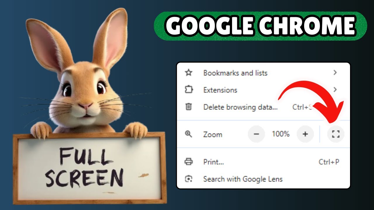 How to Make Google Chrome Full Screen on PC or Laptop - YouTube