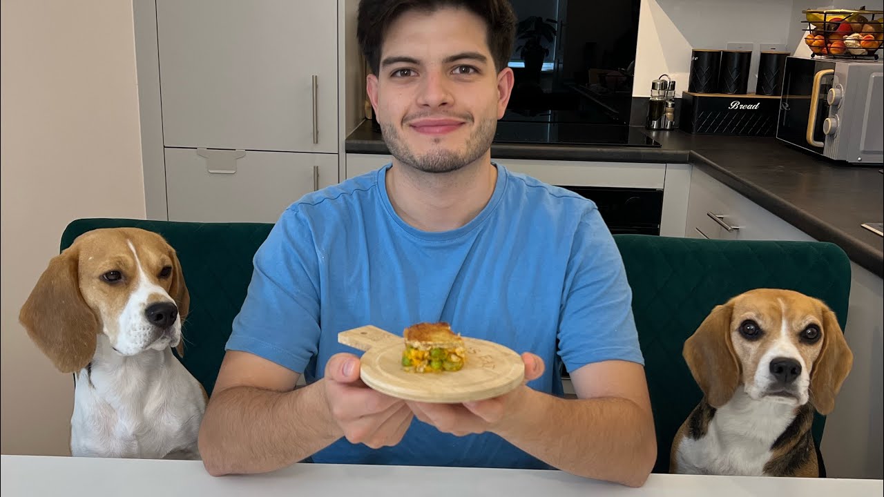 COOKING WITH BEAGLES | Fish pie 🥧 - YouTube