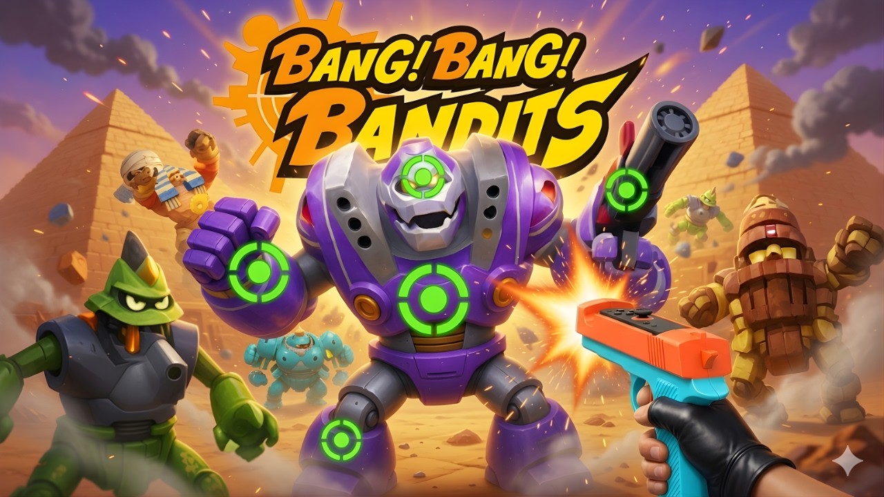 ⭐ Bang! Bang! Bandits – Nintendo Switch Rail Shooter Longplay - YouTube