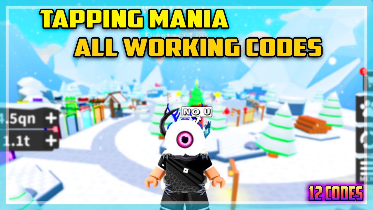 ROBLOX | Tapping Mania | All Working Codes (November 30th) - YouTube