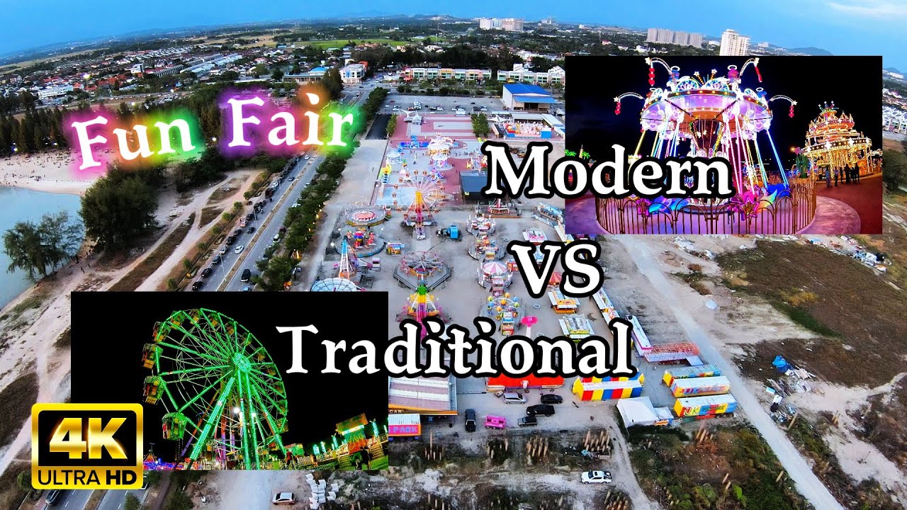 Modern VS Traditional Fun Fair | Asia Fun Park | MoCity Fun Park ...