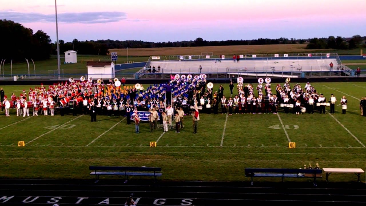 2014 Allen East Mustang Brass Invitational - YouTube