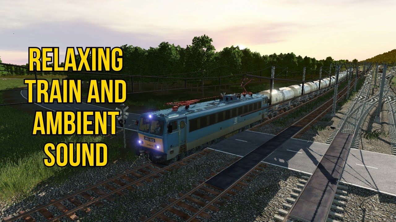 Railway Crossing Ambient Noise – Relaxing Train Sounds for Sleep, Study ...