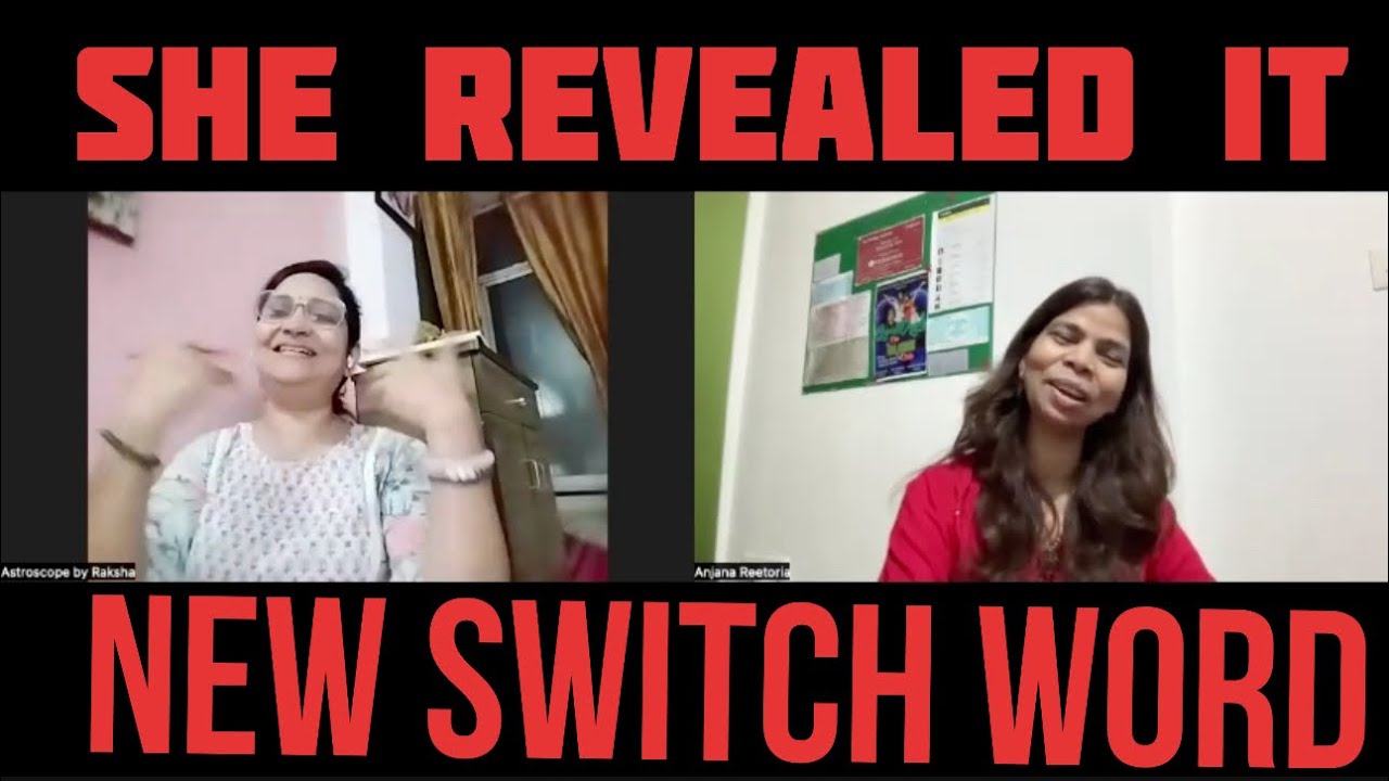 Switch Word works on Power Of Belief and Surrender to Higher Energies.# ...