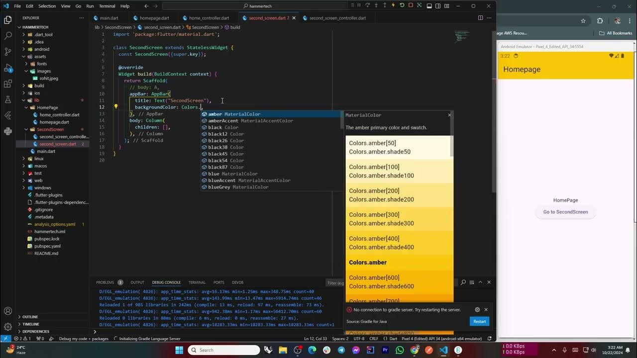 54. Getx Routing | Get.put() and Get.find() - YouTube