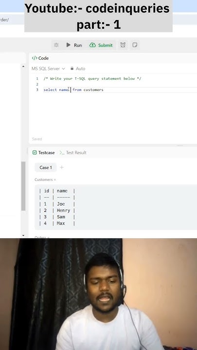 Leetcode Sql Question Sql Dataanalysis Leetcodesql Leetcode Shorts Youtube 