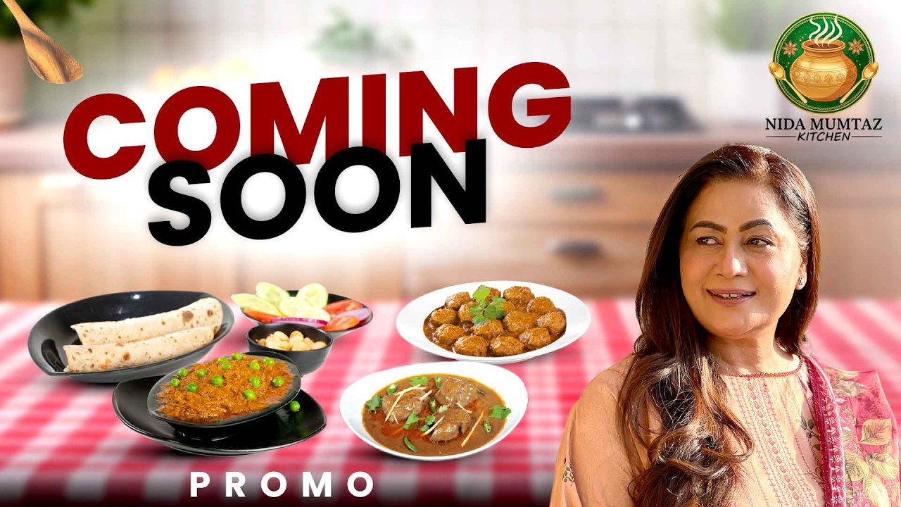 Cooking with Nida Mumtaz | New Recipes & Tips | Promo | Nida Mumtaz ...