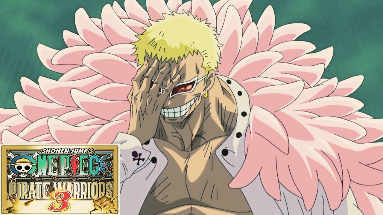 DONQUIXOTE DOFLAMINGO DRESSROSA MOVESET II ONE PIECE PIRATE WARRIORS 3 ...
