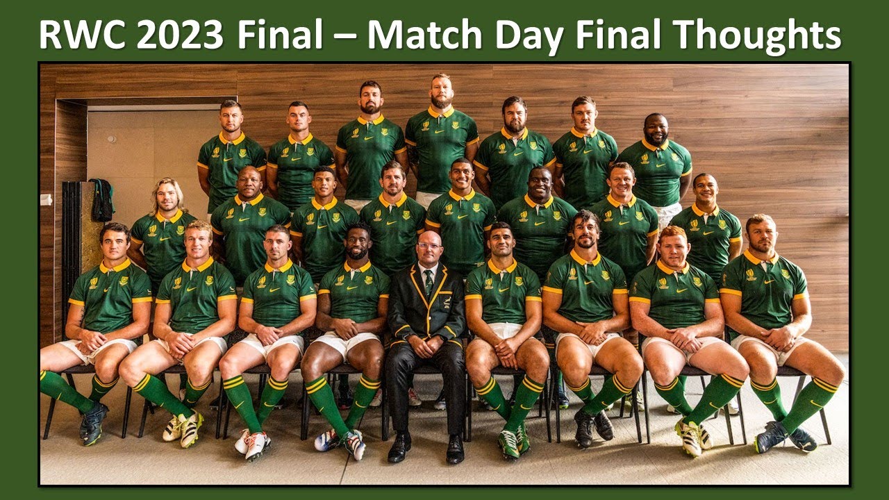 South Africa abuzz as Springboks take on All Blacks in Paris | Match ...