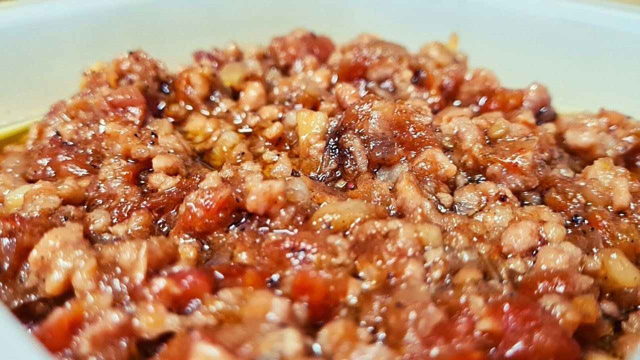 Bagoong Alamang Recipe | Bagoong with pork recipe - YouTube