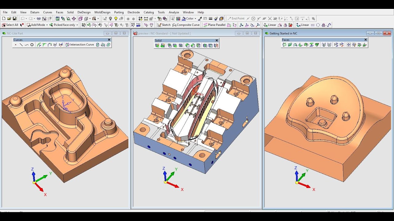 Cimatron Tutorial - Thiết kế 2D và 3D/ Bài 2. - YouTube