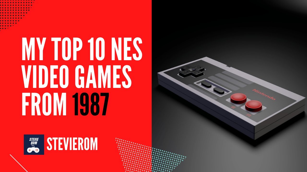 Top 10 Nintendo Entertainment System Games (NES) 1987 - YouTube