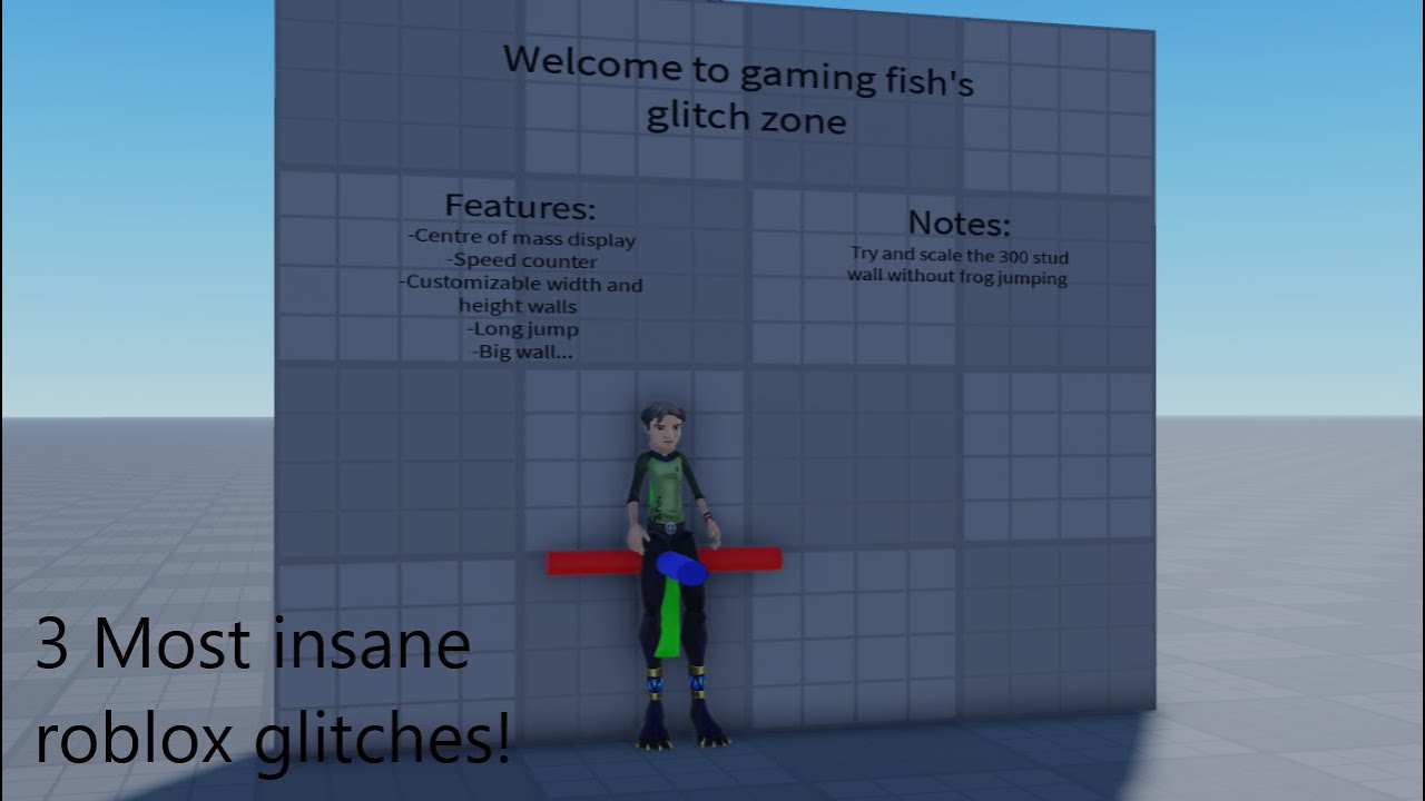 How to 100 stud long jump, nimbus clip and 300 stud fling in ROBLOX! (3 ...