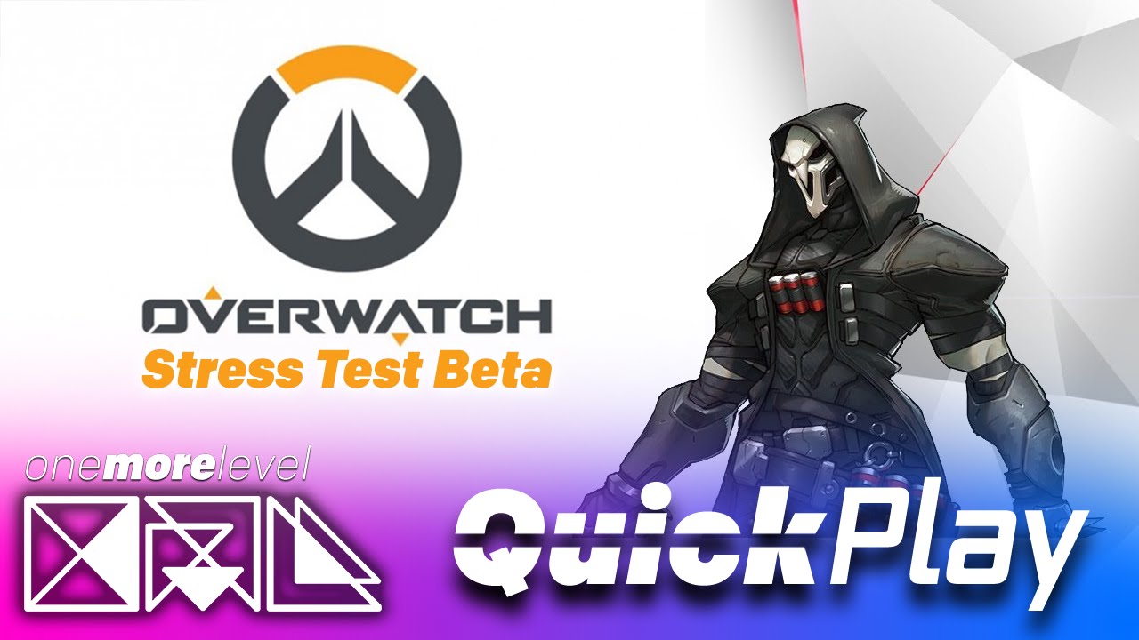 Overwatch Stress Test Beta Gameplay! - One More Level QuickPlay - YouTube