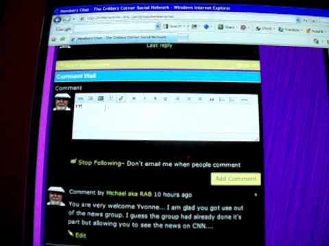 USING THE COMMENT WALL - YouTube