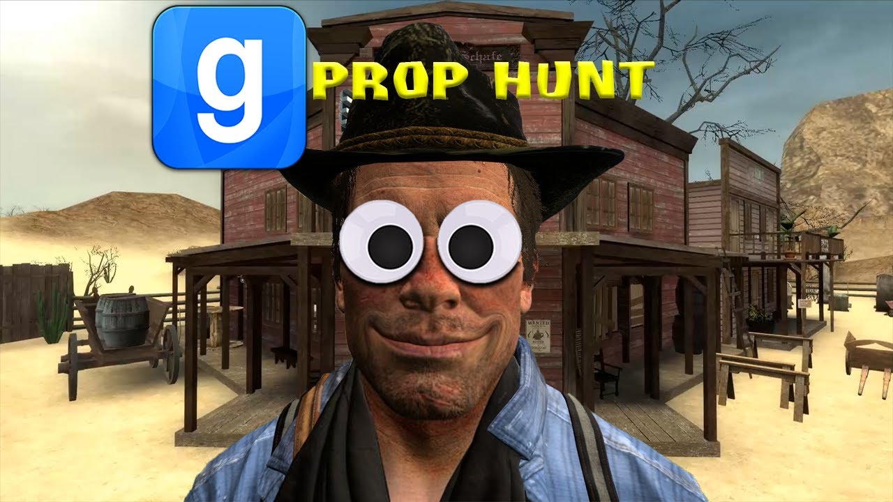 HUNTIN IN THE OL' WEST - Gmod Prop Hunt Best Moments - YouTube