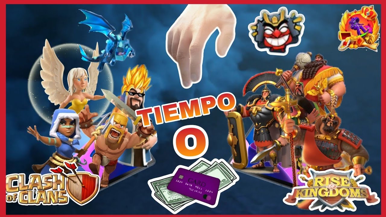 CLASH OF CLANS VS RISE OF KINGDOMS - YouTube