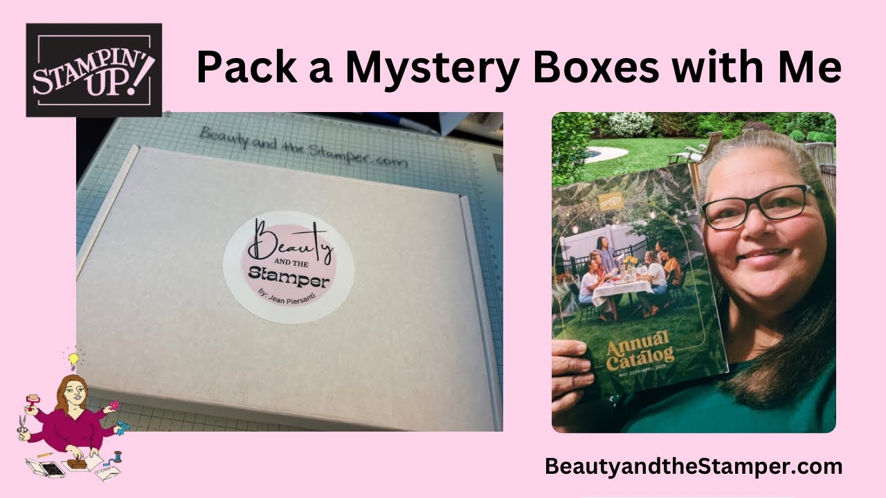 Packing a Mystery Box of 24 Assorted Handmade Cards - YouTube