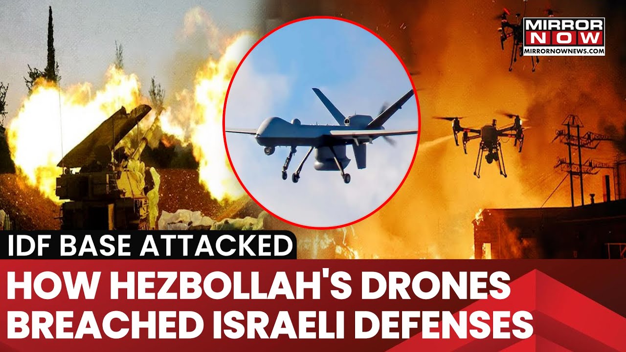 Hezbollah Attacks Israel: How Hezbollah's Mirsad-1 Drone Breached ...