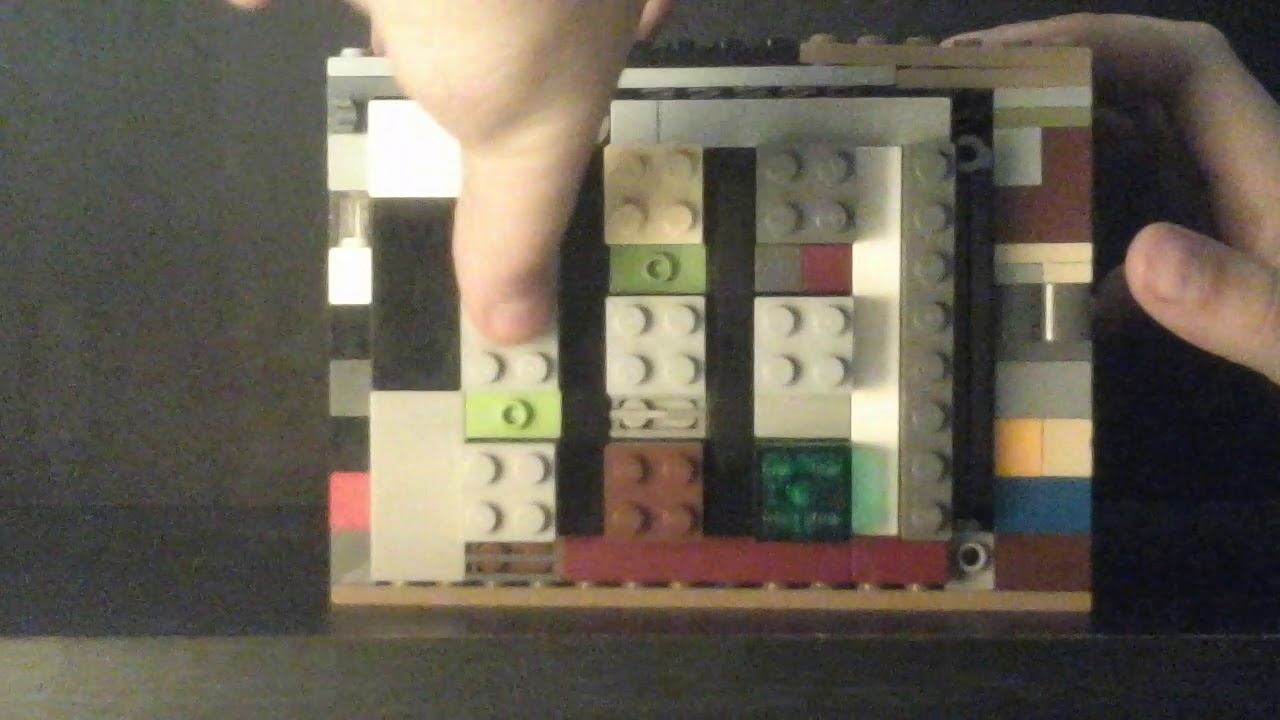 Lego button safe - YouTube