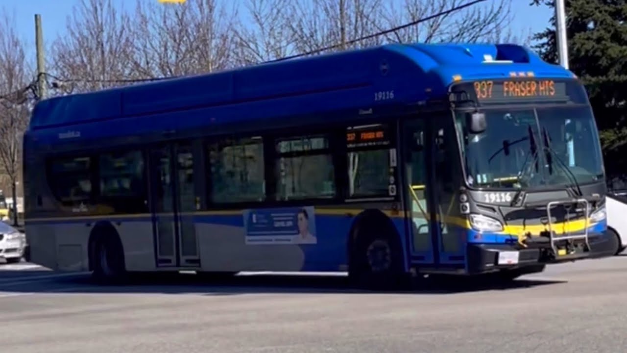 Translink CMBC - 2019 NFI XN40 | S19116 on 337 Fraser Height - YouTube