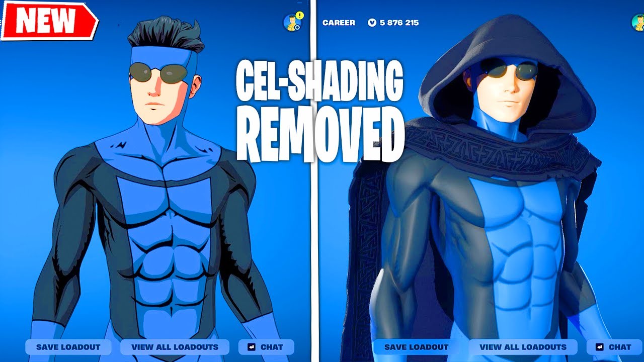 Invincible Blue Suit without Cel-Shading - YouTube