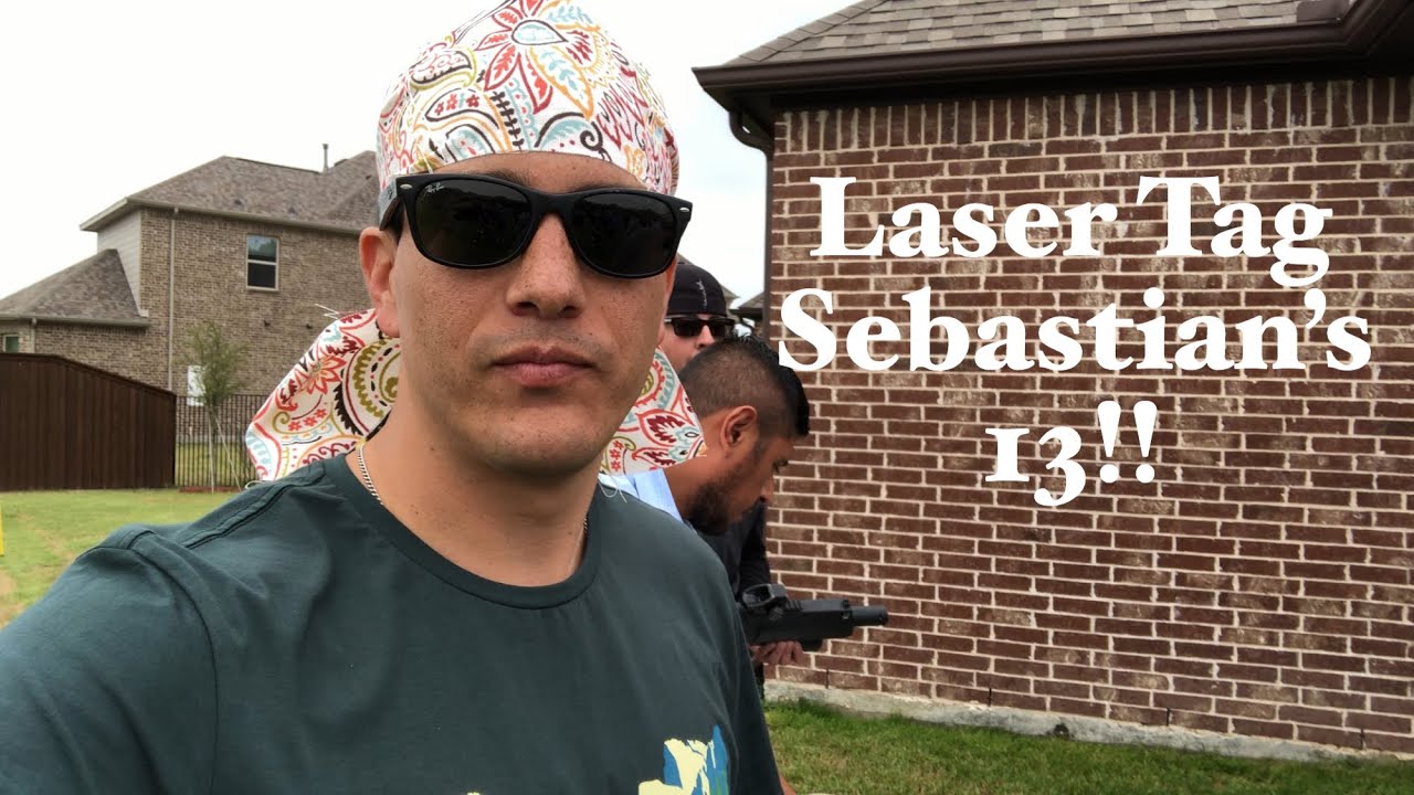 Laser Tag at Sebastian Trevino’s 13th!!! - YouTube