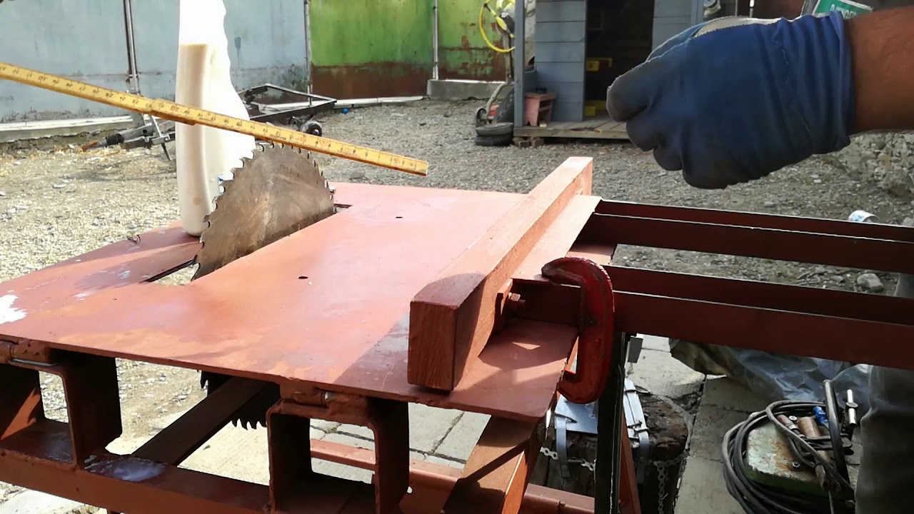 cum sa faci un circular de masa part 3 how to make table saw - YouTube