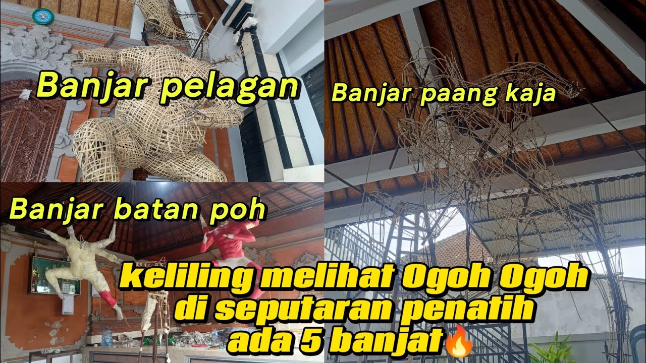semakir kerenn👍🏻keliling melihat Ogoh Ogoh di seputaran penatih Semeton ...