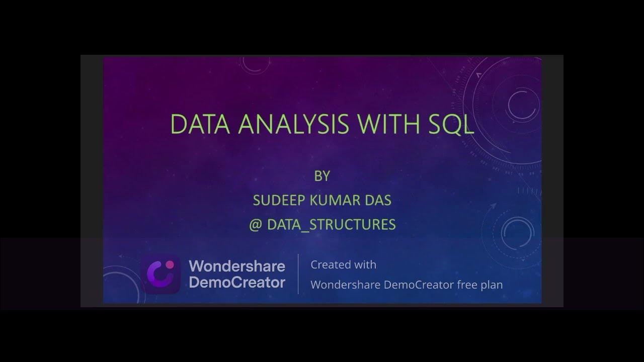 SQL End to End Data Analysis - YouTube