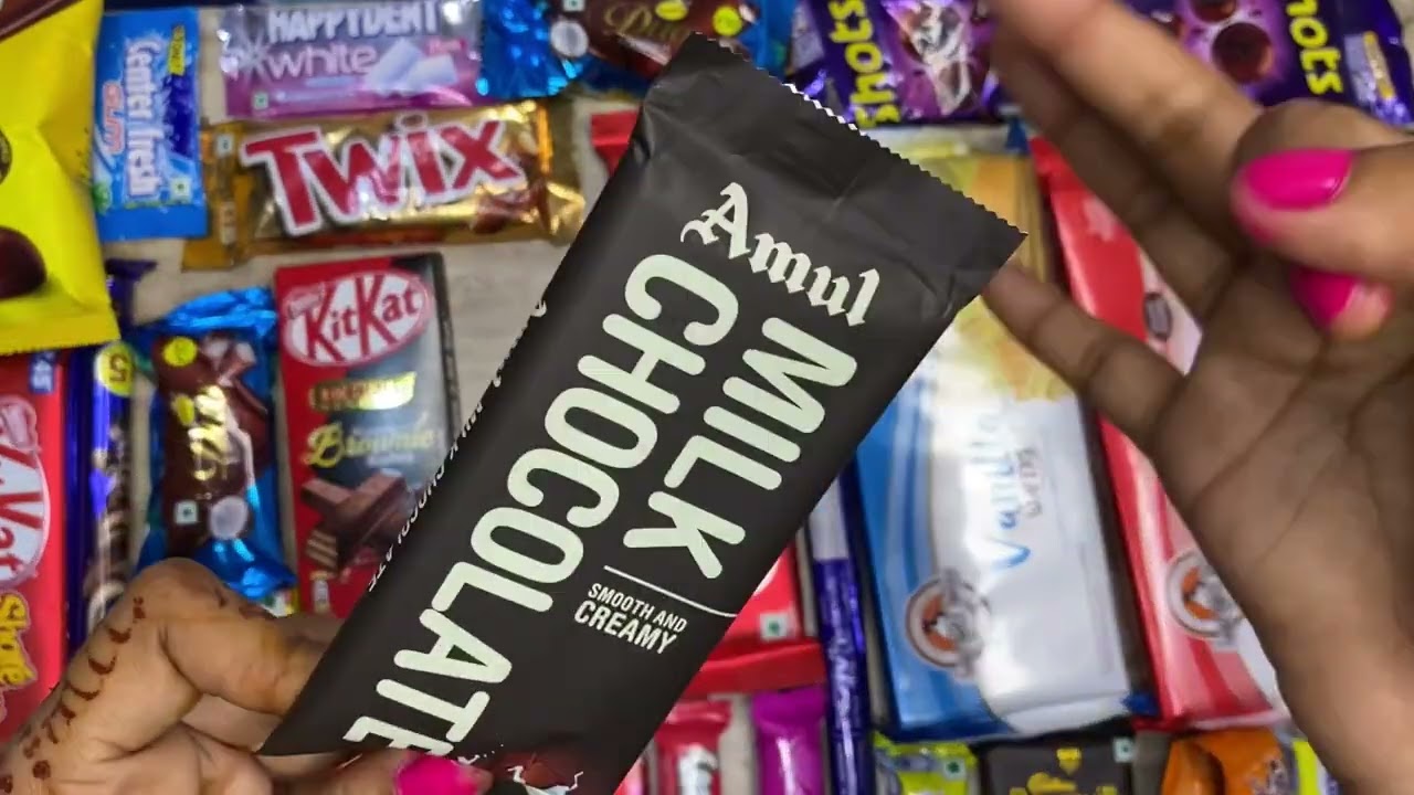 Amul Chocolate Milk Unboxing Asmr Video Chocolate Unboxing Video
