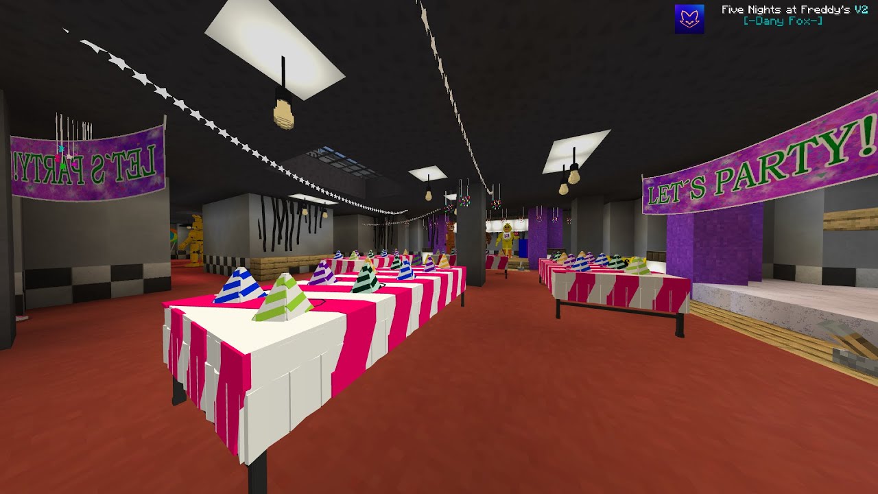 MY MINECRAFT FNAF MAP I MADE in 2 days WITH DOWNLOAD - YouTube