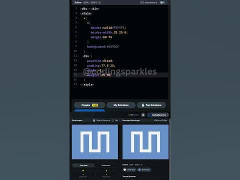 CSS Battle Daily Targets Solution: September 10, 2024 #html #css #coding #shortsfeed - YouTube